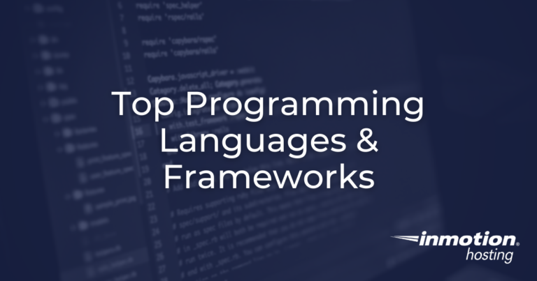 Most Popular VPS Programming Languages & Frameworks