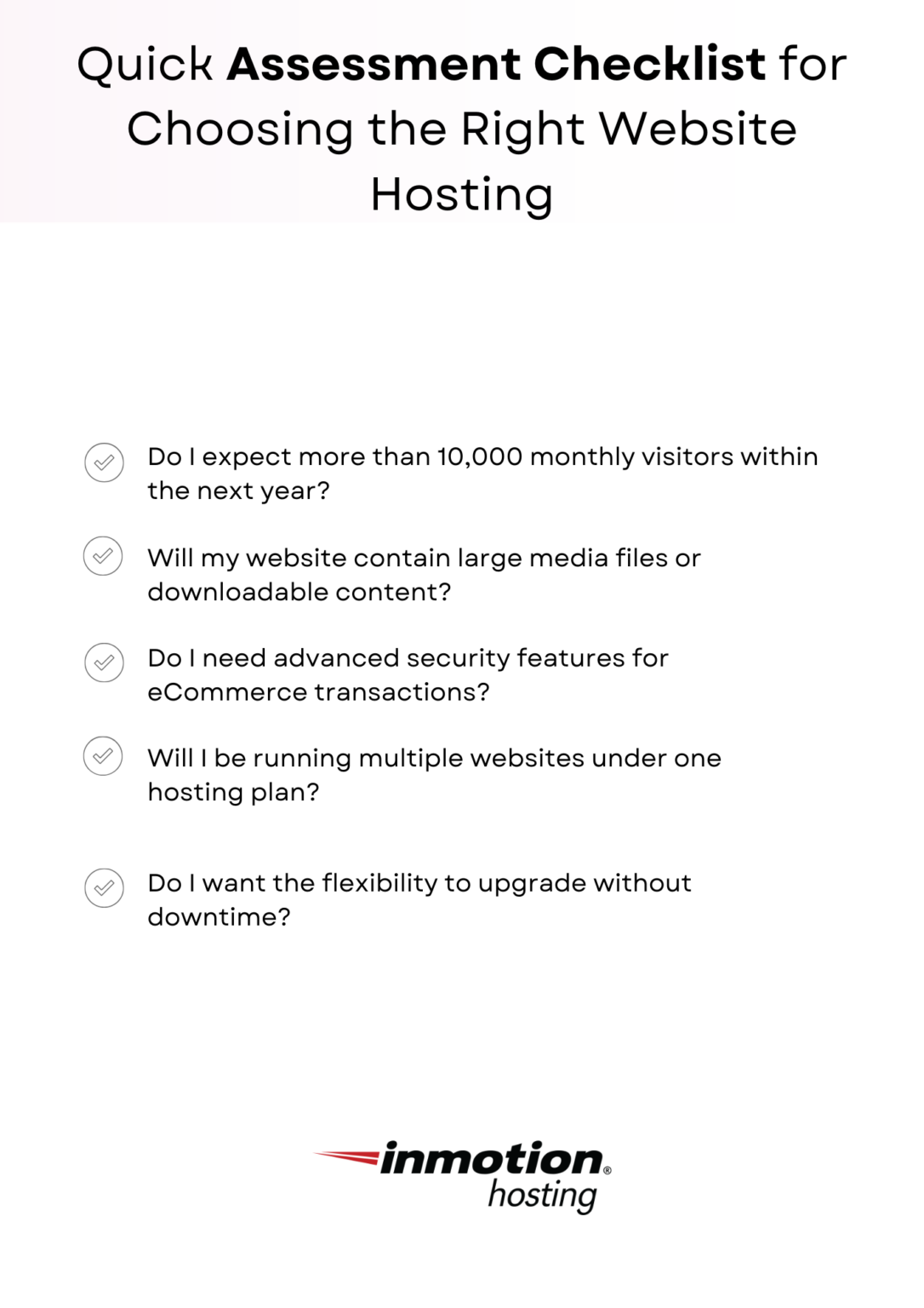 How to Choose a Web Hosting Service | InMotion Hosting