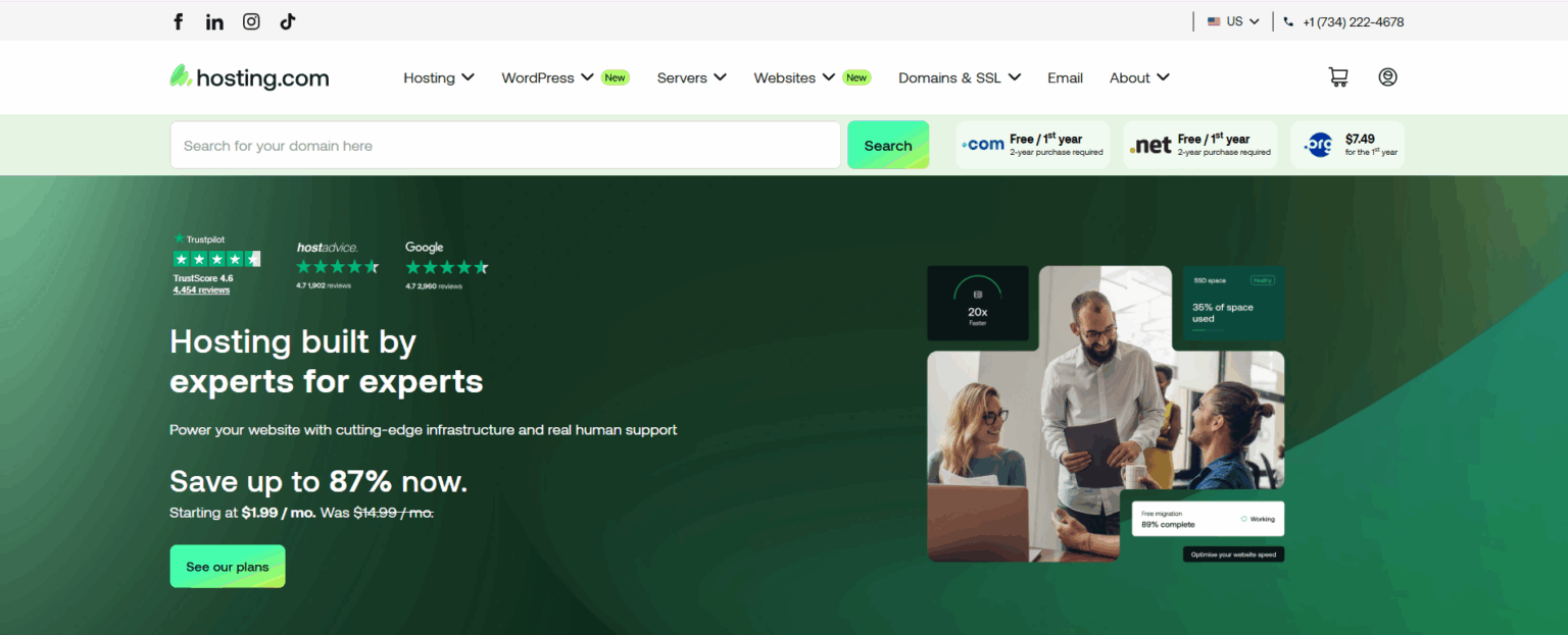The Fastest Web Hosting Providers Compared | InMotion Hosting Blog