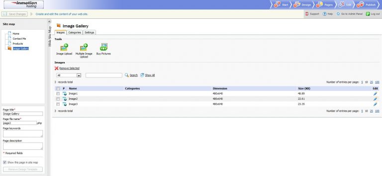 Adding an Image Gallery | InMotion Hosting