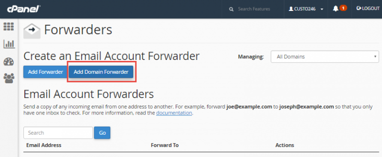 How to Setup an Email Forwarder Explained