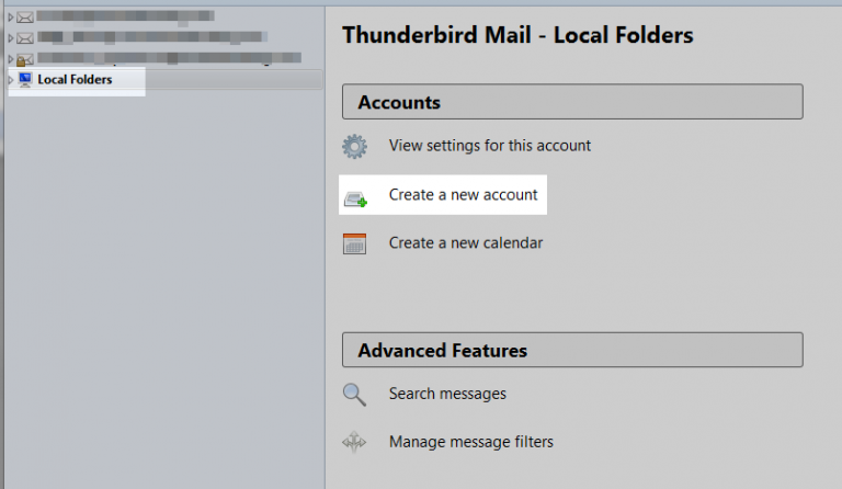Checking an Email Account in Thunderbird | InMotion Hosting