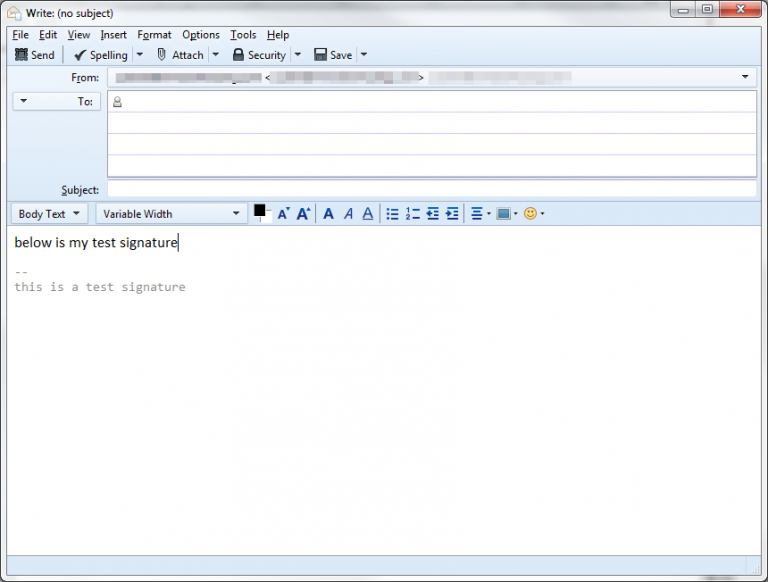 How To Create An Email Signature In The Thunderbird Email Client Inmotion Hosting