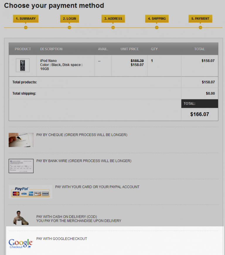 How to install the Google Checkout module in PrestaShop 1.5 | InMotion ...