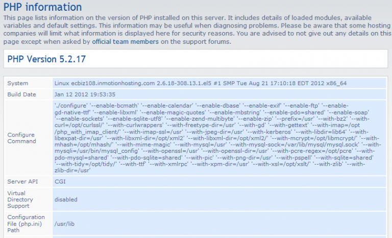 Managing the general tasks phpBB 3.0 | InMotion Hosting