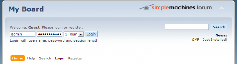 How to log into your SMF admin dashboard | InMotion Hosting