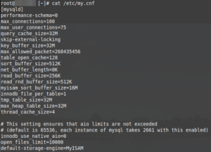 How to Edit the MySQL my.cnf File | InMotion Hosting