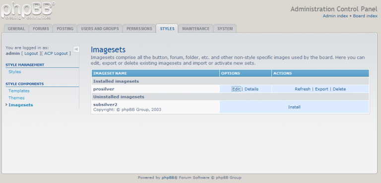 How to replace the default logo in phpBB 3.0 | InMotion Hosting