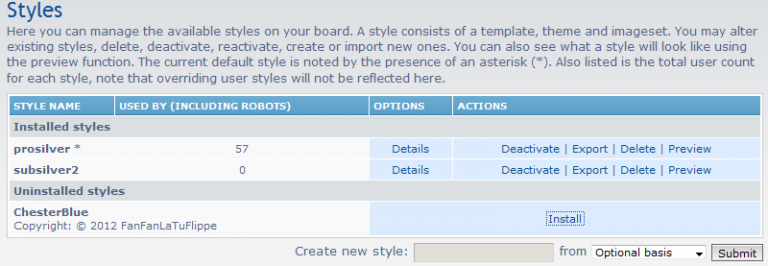 Installing a new template in phpBB 3.0 | InMotion Hosting