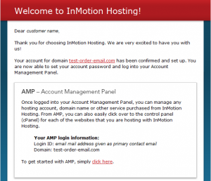 New Users: Finding your login information | InMotion Hosting