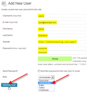 How to Change the WordPress Admin Username | InMotion Hosting