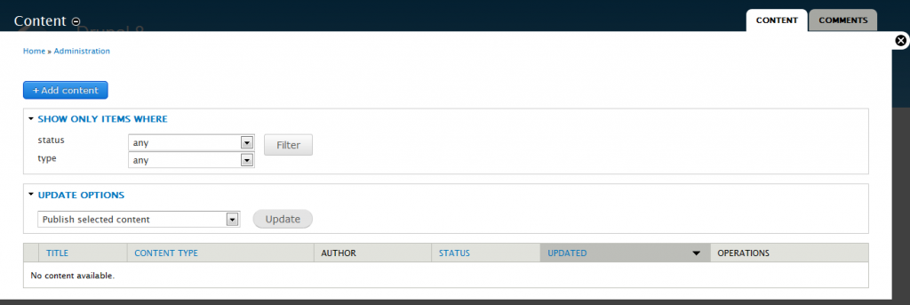 How to create a Basic Page in Drupal 8 | InMotion Hosting