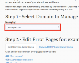 How to Create Custom Error Pages in cPanel