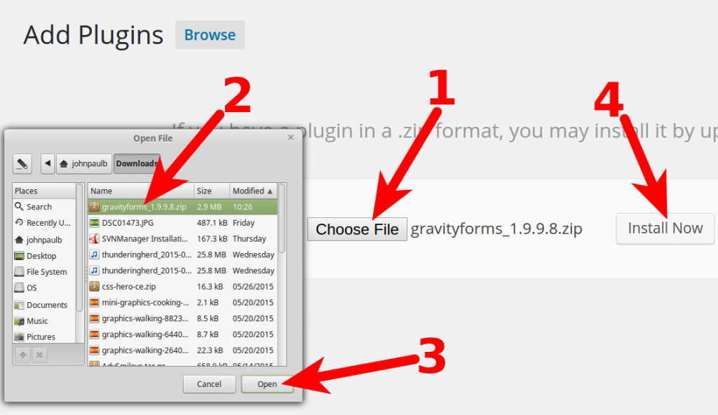 How to Install Gravity Forms in WordPress | InMotion Hosting