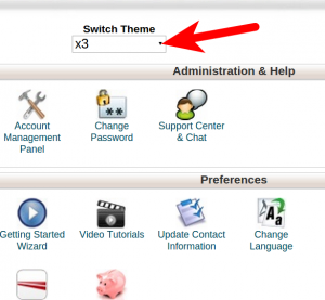 How to Switch Your cPanel Theme to Paper Lantern | InMotion Hosting