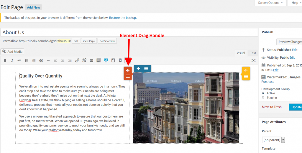 How to Use the BoldGrid Website Builder for a WordPress Site