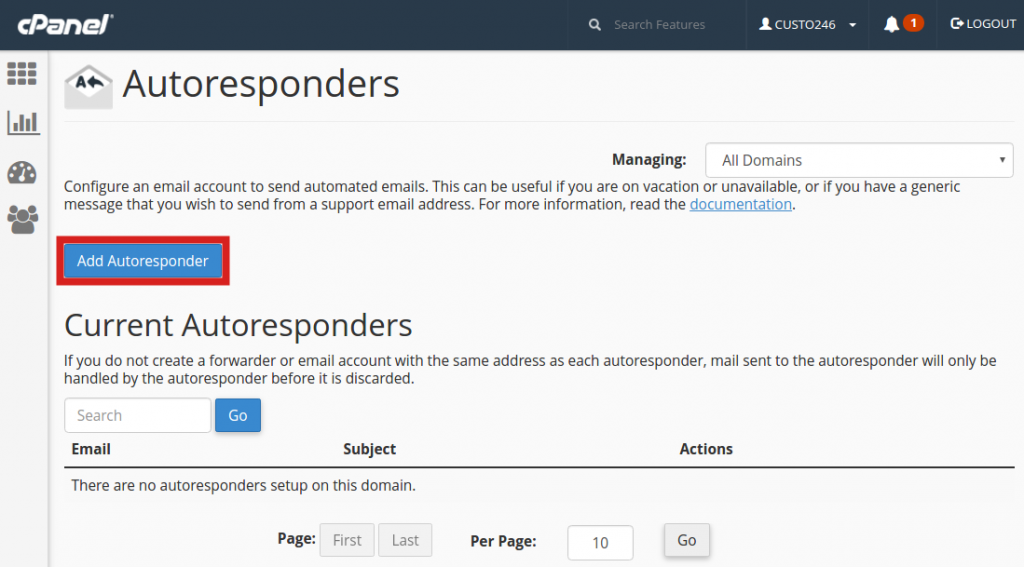 How to Setup an Email AutoResponder in cPanel | InMotion Hosting