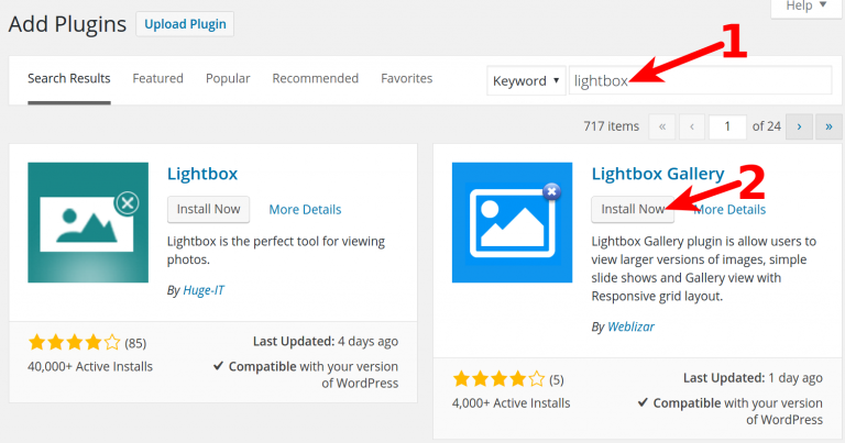 How to Install & Use the Lightbox Gallery Plugin in WordPress | Inmotion Hosting