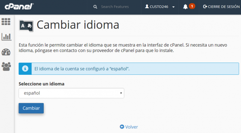 How to Change your cPanel Language | InMotion Hosting