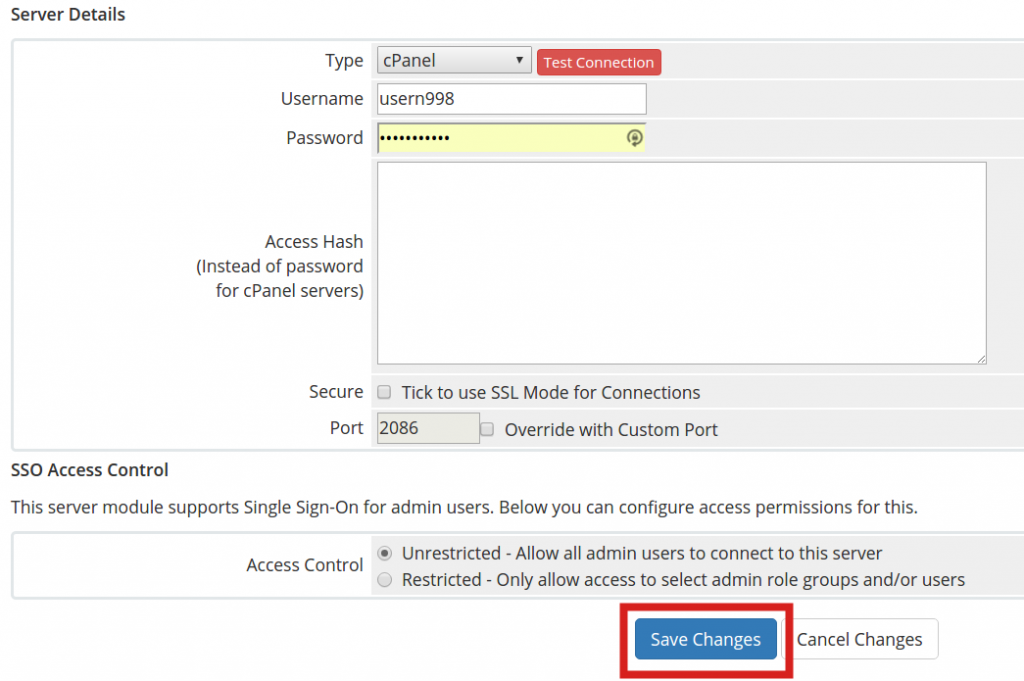 How to Connect WHM to WHMCS | InMotion Hosting