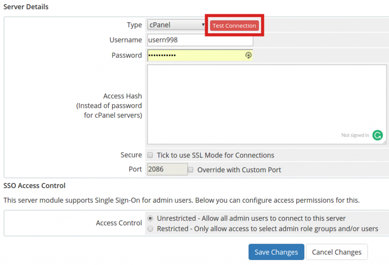 How to Connect WHM to WHMCS | InMotion Hosting