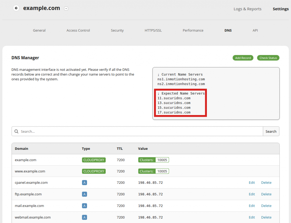 How to Setup Sucuri Website Firewall Protection | InMotion Hosting