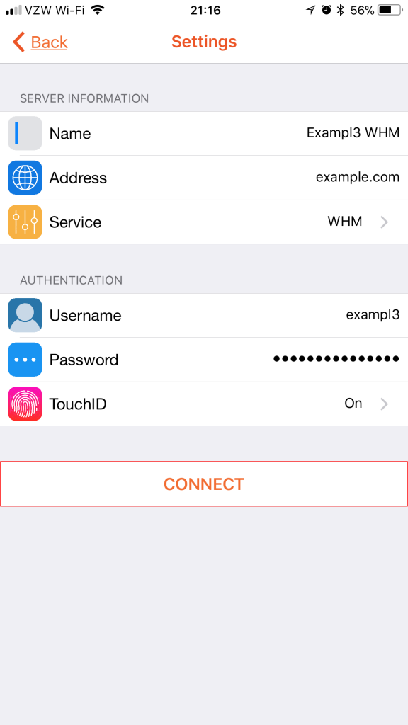 cPanel App for iOS - Use your phone to access cPanel, Webmail, and WHM