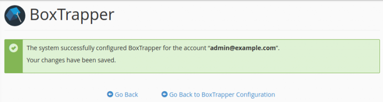 How to Configure BoxTrapper Settings | InMotion Hosting