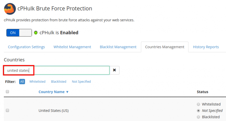 How to Blacklist/Whitelist a Country in WHM | InMotion Hosting