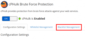 How to Blacklist/Whitelist an IP Address in WHM Explained