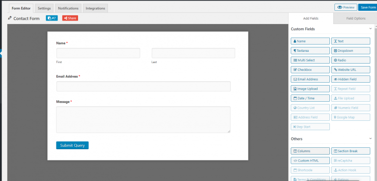 Learn about the weForms Plugin | InMotion Hosting