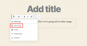 Inline Images versus the Image Block