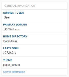 How to Change the Primary Domain in cPanel | InMotion Hosting