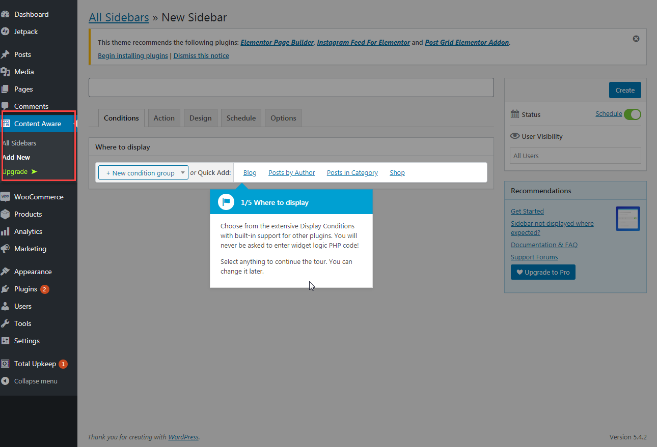 Add a Navigation Menu to Your Sidebar in WordPress | InMotion Hosting