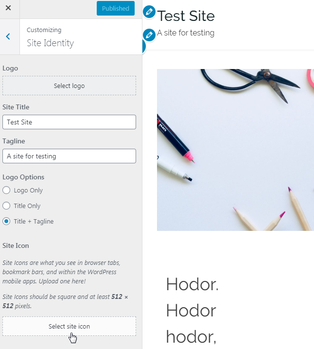 How to change the title and tagline in WordPress | InMotion Hosting