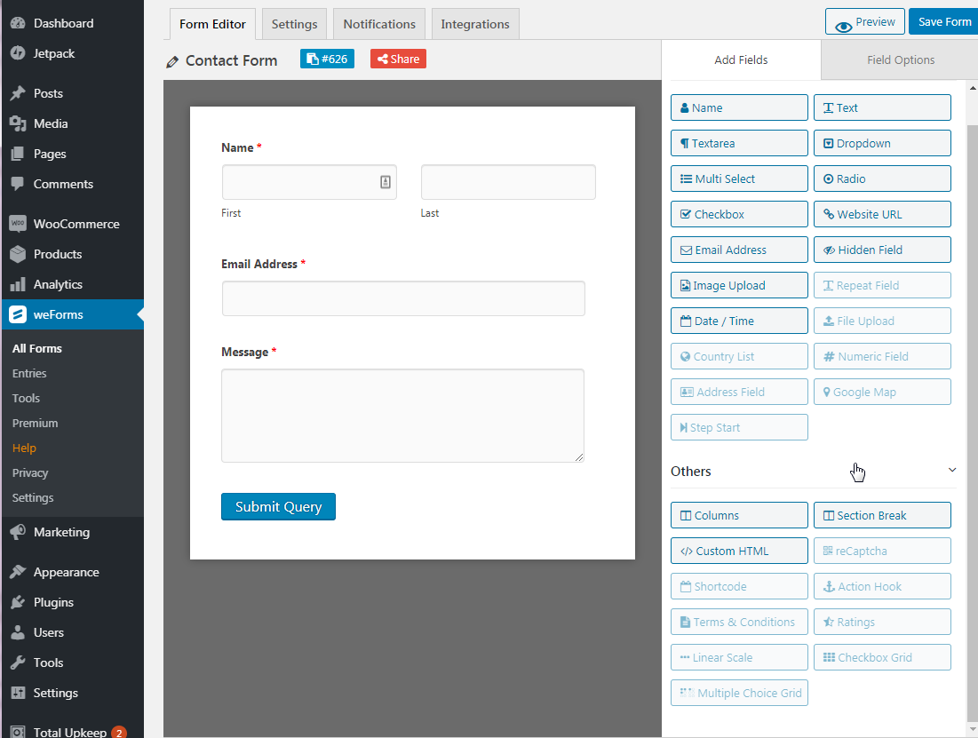 Top Free WordPress Form Plugins | InMotion Hosting
