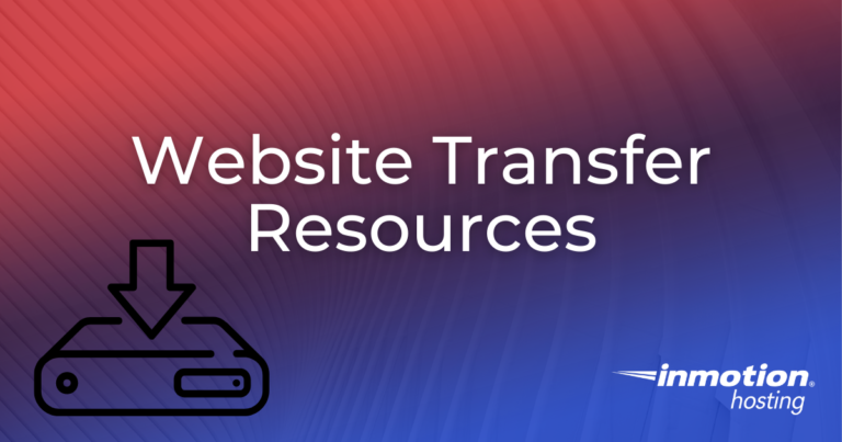 Website Transfer Resources