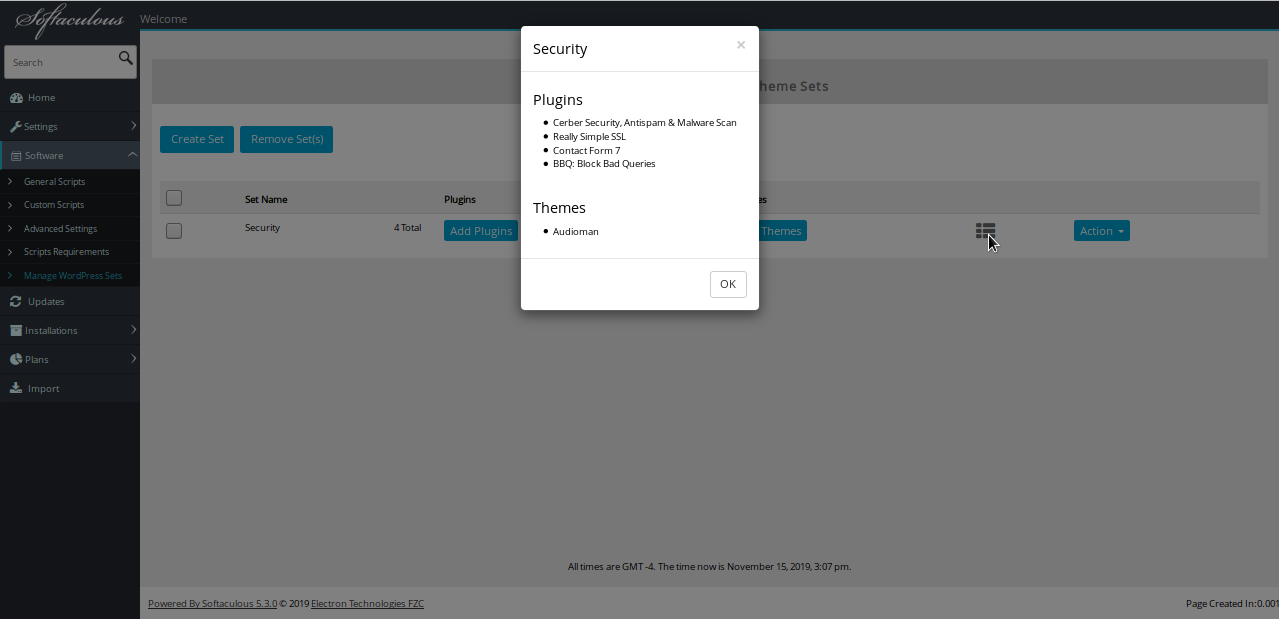 Plugin and Theme Sets For Installing WordPress using Softaculous | InMotion Hosting