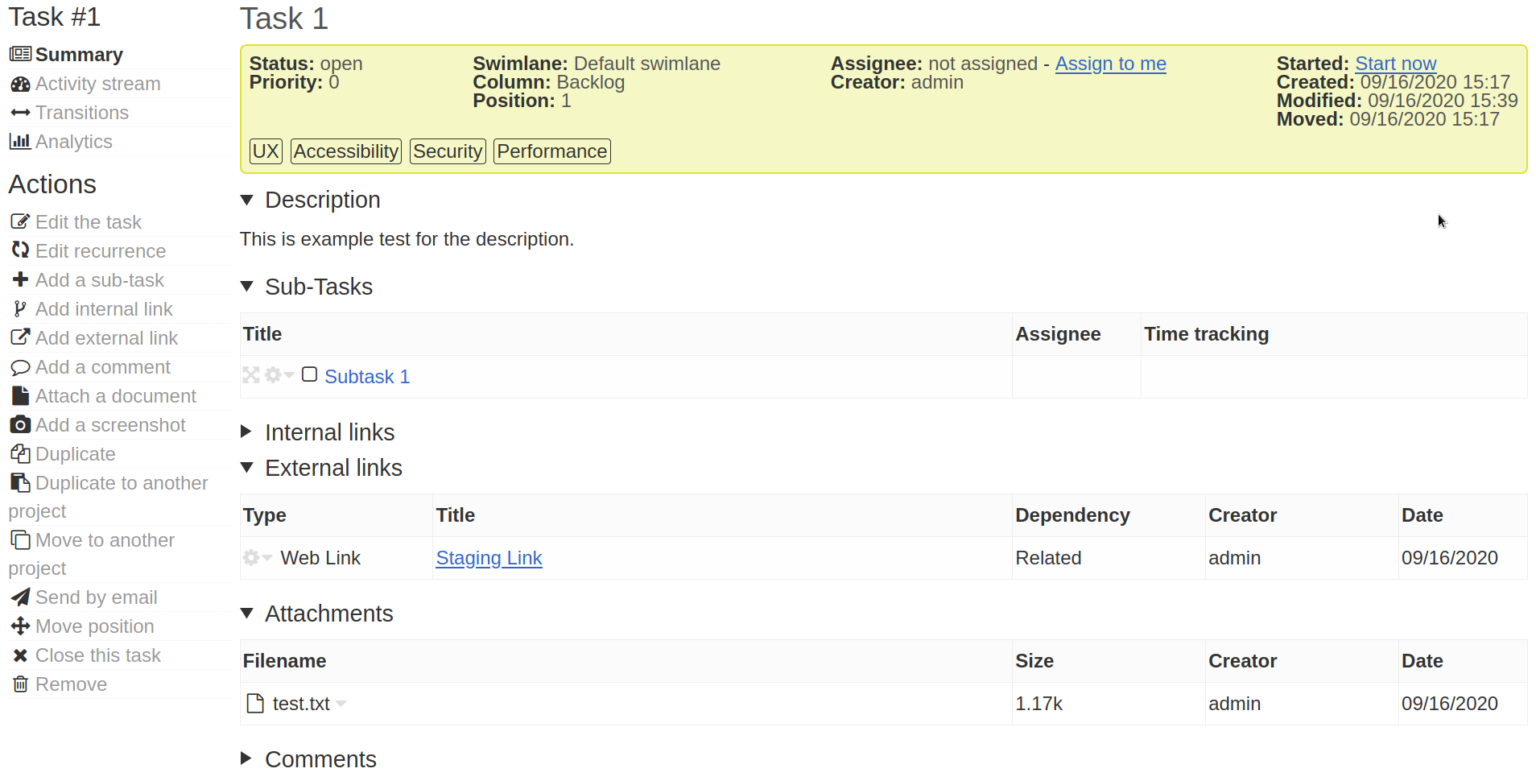 Getting Started with Kanboard Kanban