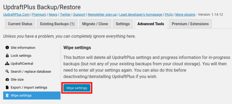 UpdraftPlus Backup Plugin: Backup WordPress with Ease