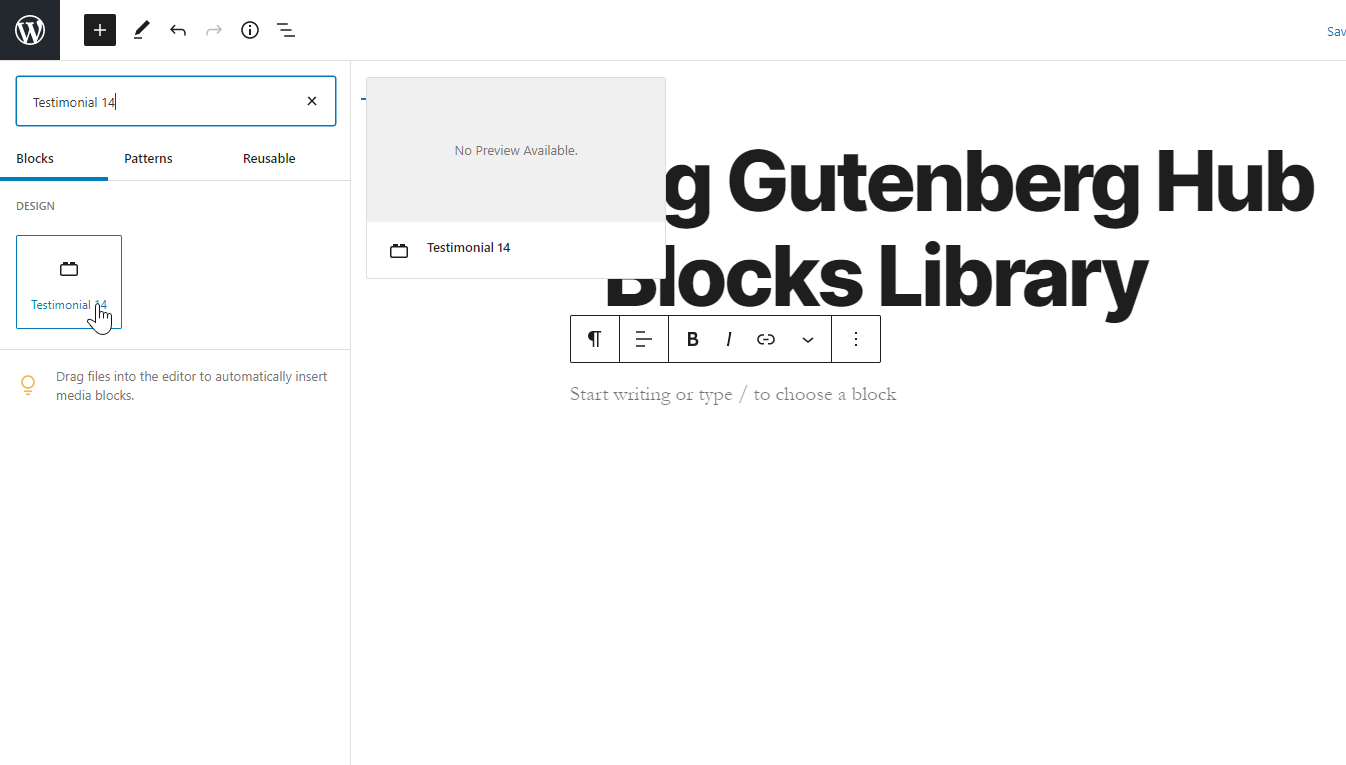 How to Use Gutenberg Hub’s WordPress Gutenberg Blocks Library
