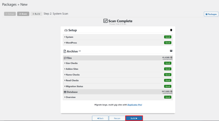 Backup And Restore Your Site With The Wordpress Duplicator Plugin