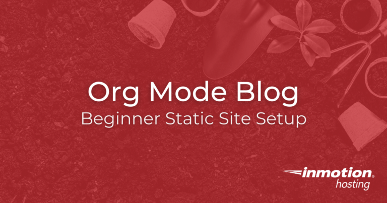 Org Mode Blog Recipe (Beginner Setup)