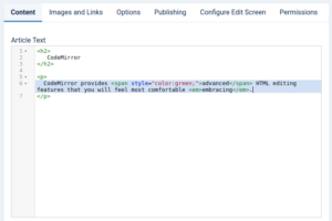 How to Disable The TinyMCE Editor in Joomla 4