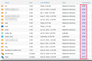 How to Change File Permissions in cPanel