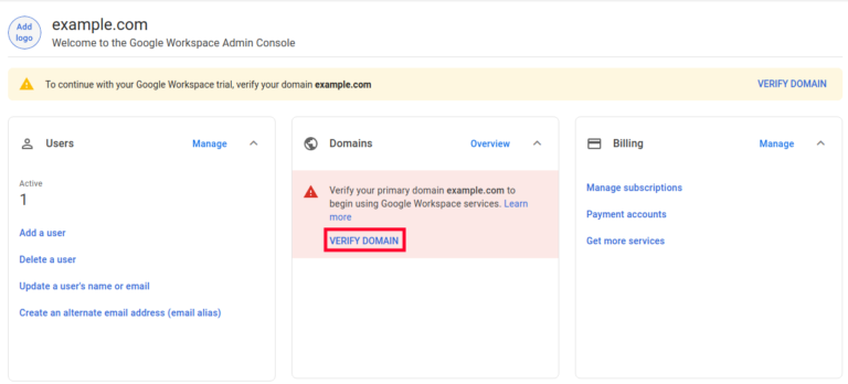 How to Verify Your Domain With Google Workspace | InMotion Hosting