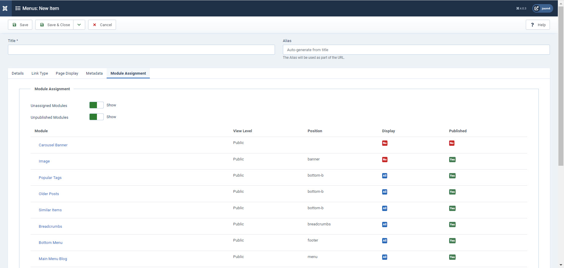 How to Add and Remove Menu Items in Joomla 4.0 | InMotion Hosting