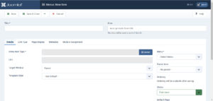How to Add and Remove Menu Items in Joomla 4.0 | InMotion Hosting