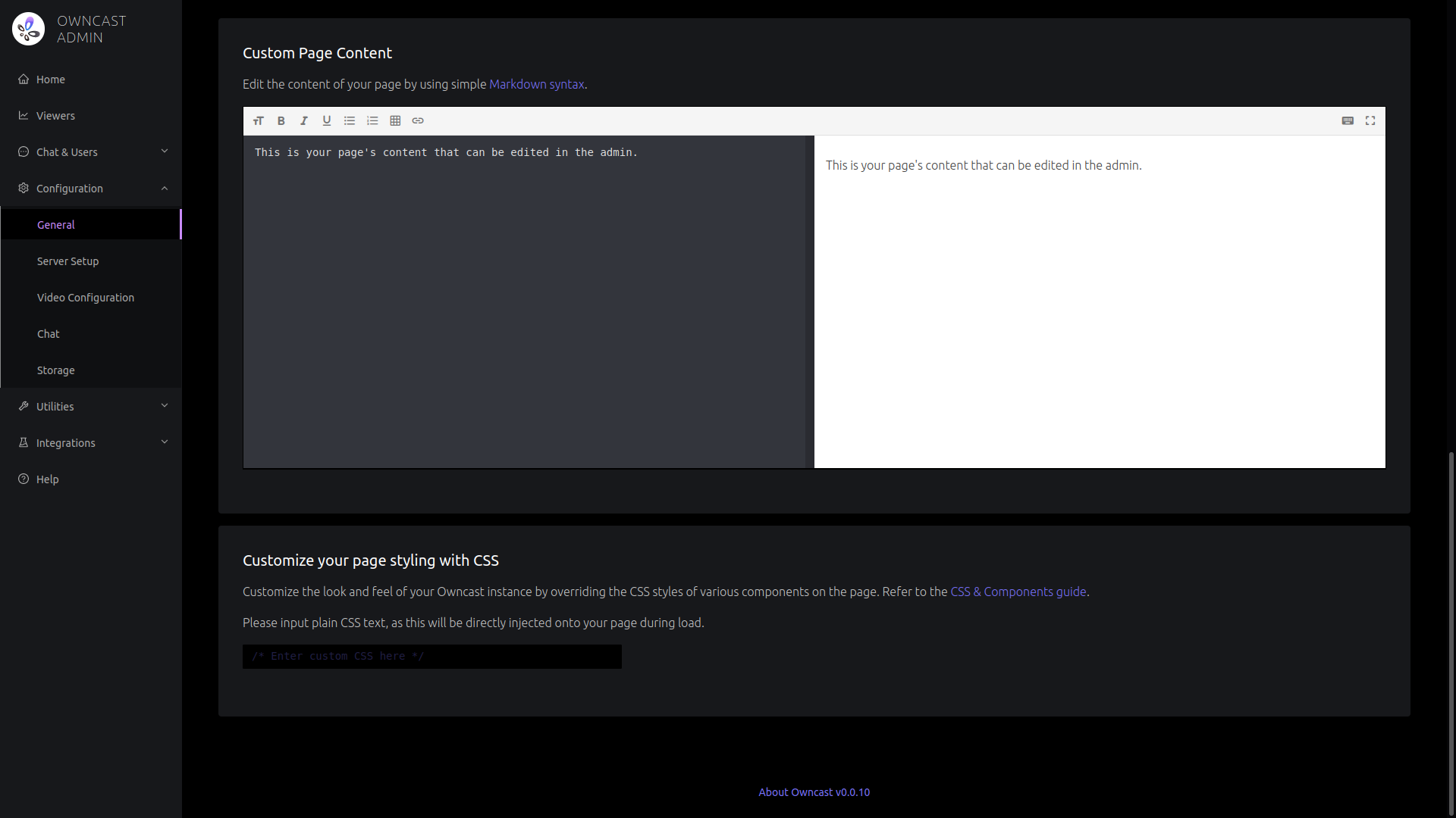 Getting Started with Owncast | InMotion Hosting