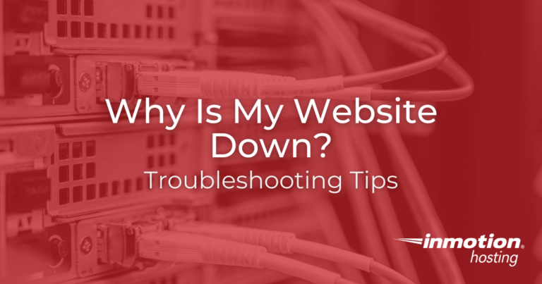 Why is my Website Down? Most Common Reasons with Solutions